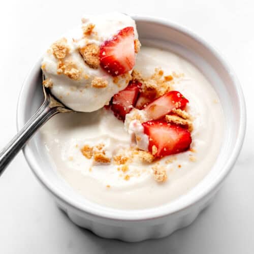 Creamy Whipped Cottage Cheese Dessert Recipe {High Protein}