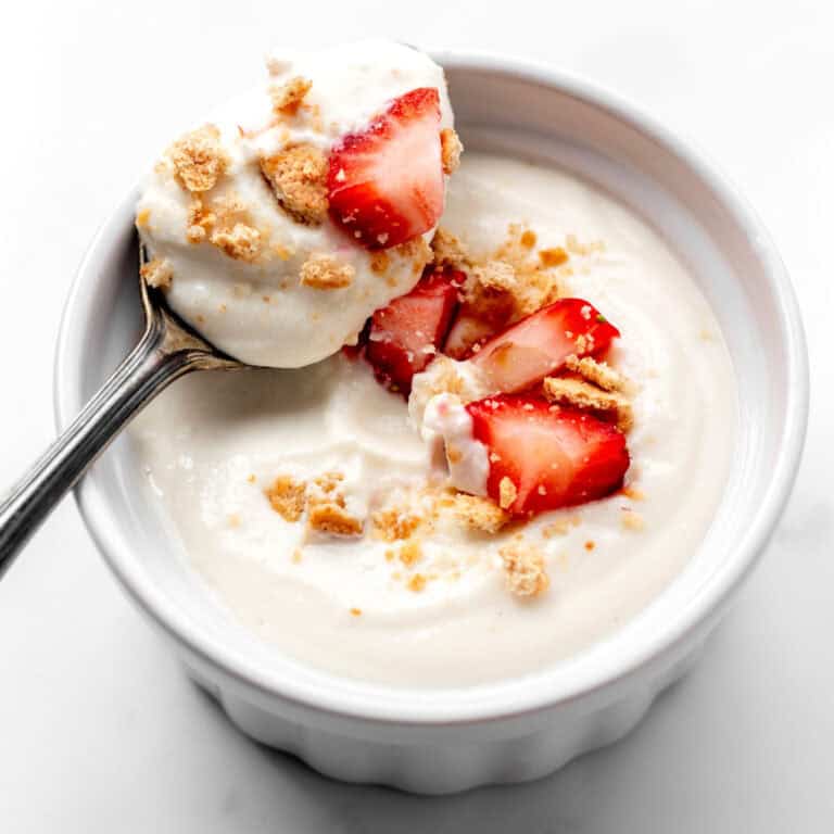 Creamy Whipped Cottage Cheese Dessert Recipe {High Protein}