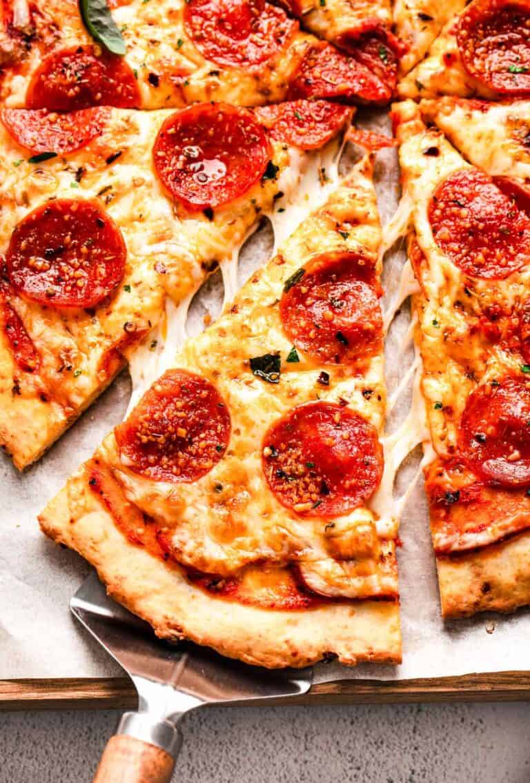 High-Protein Cottage Cheese Pizza Crust - Haute & Healthy Living