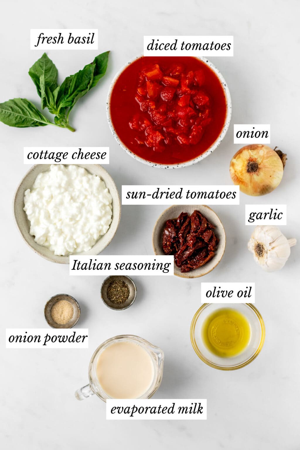 High Protein Tomato Soup with Cottage Cheese - Haute & Healthy Living