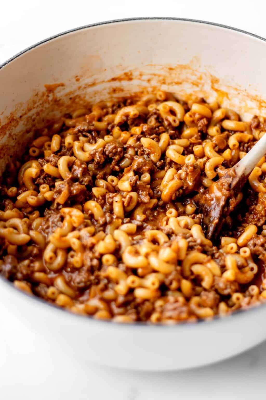 One Pot Hamburger Helper {High Protein}