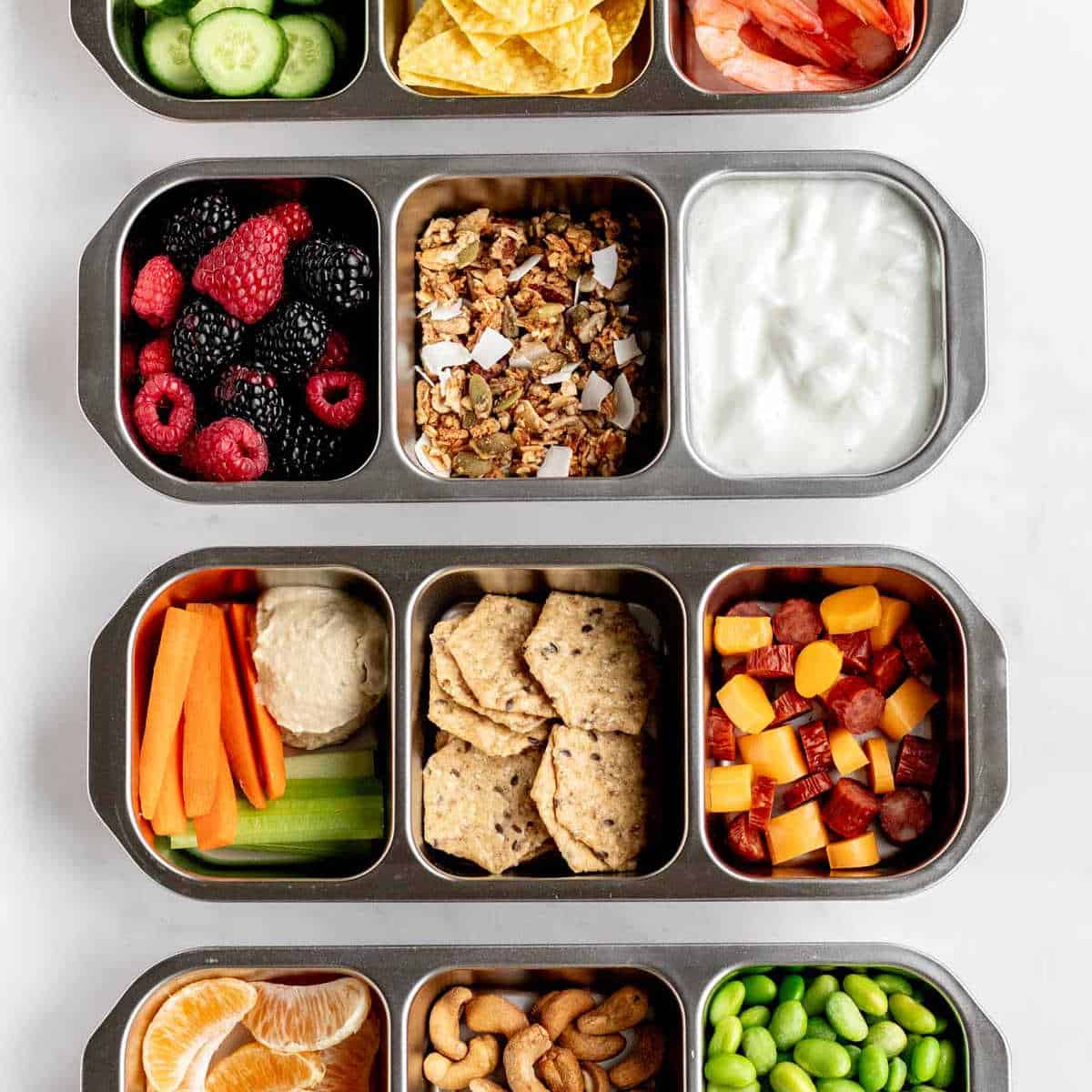 10 Protein Snack Boxes {with Fiber} - Haute & Healthy Living